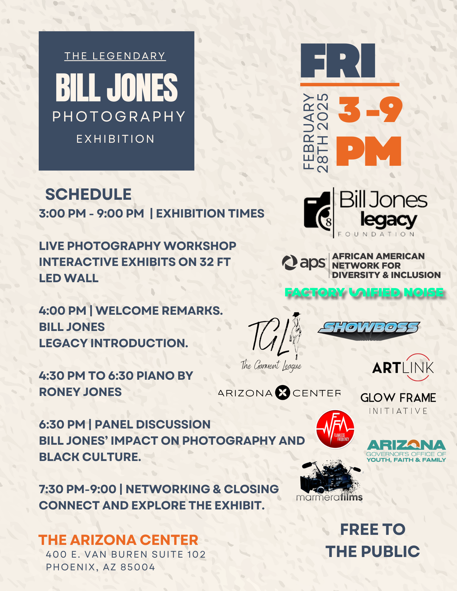 The Legendary Bill Jones Photography Exhibition | PCA VIP Access ...